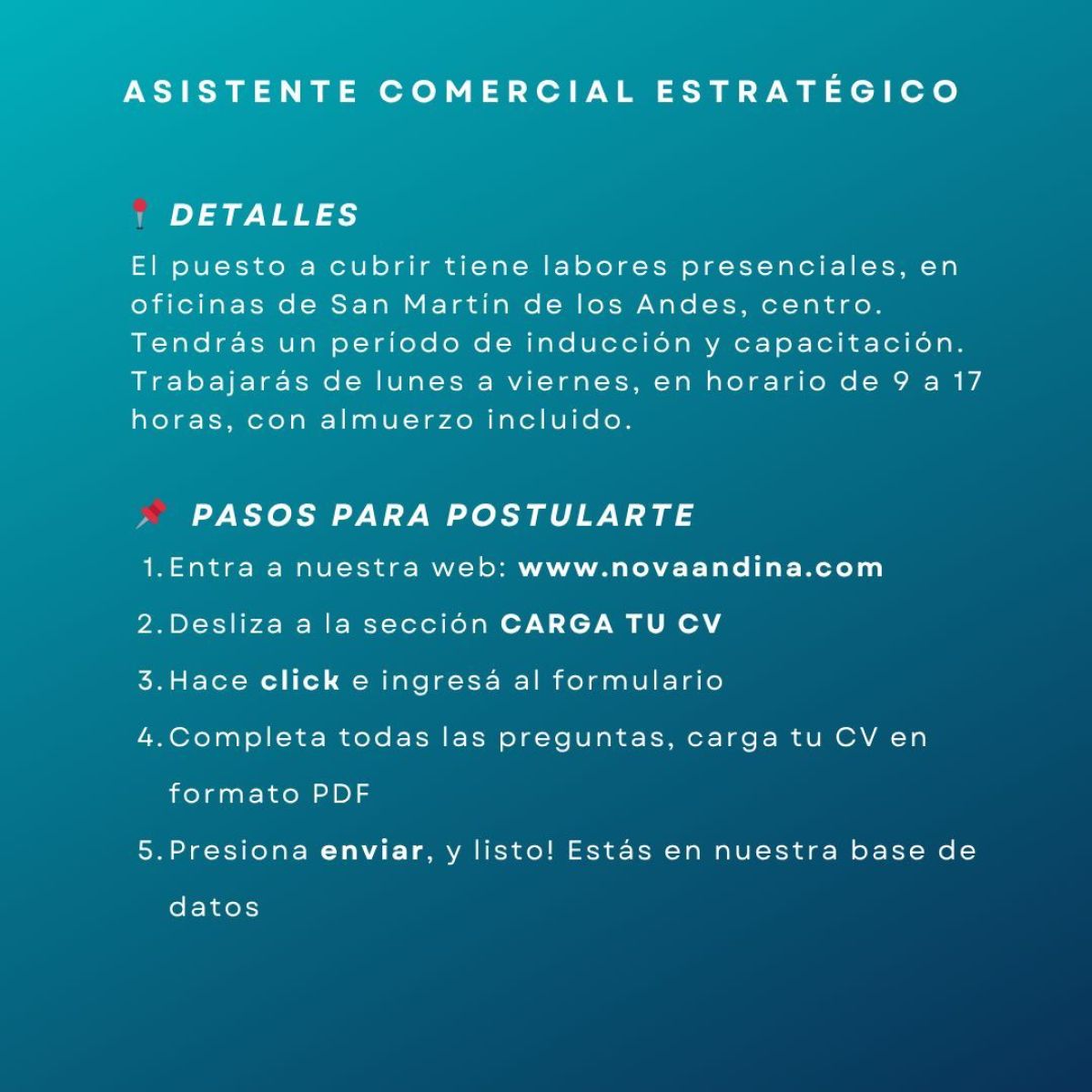 Asistente Comercial Estratégico | La Montaña Noticias